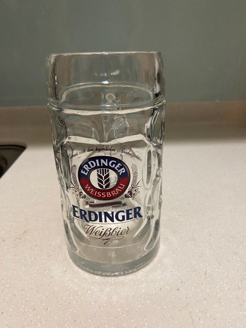 Erdinger Weissbier Stein, Furniture & Home Living, Kitchenware ...