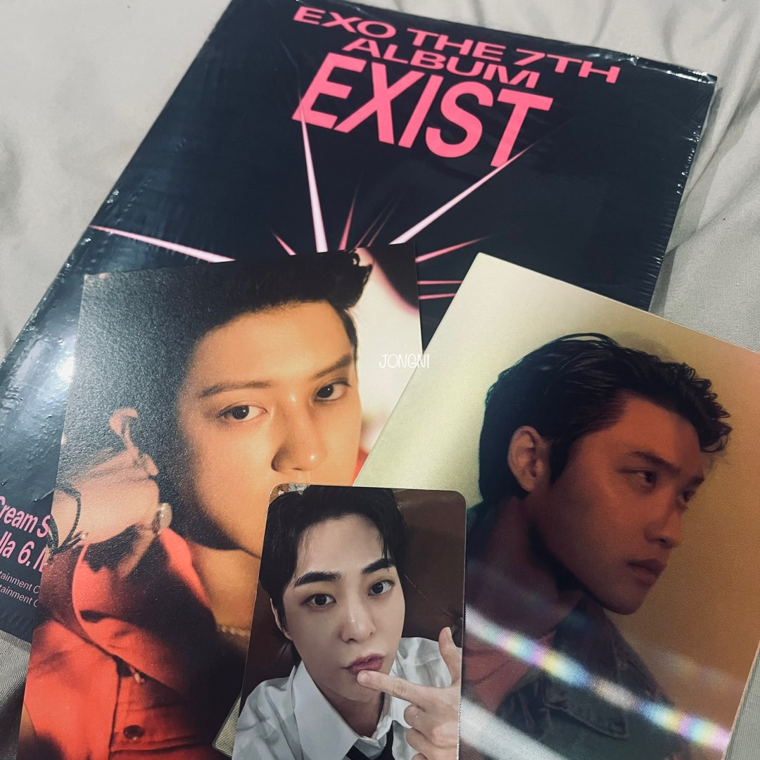 EXO EXIST X ver., Hobbies & Toys, Collectibles & Memorabilia, K-Wave on ...