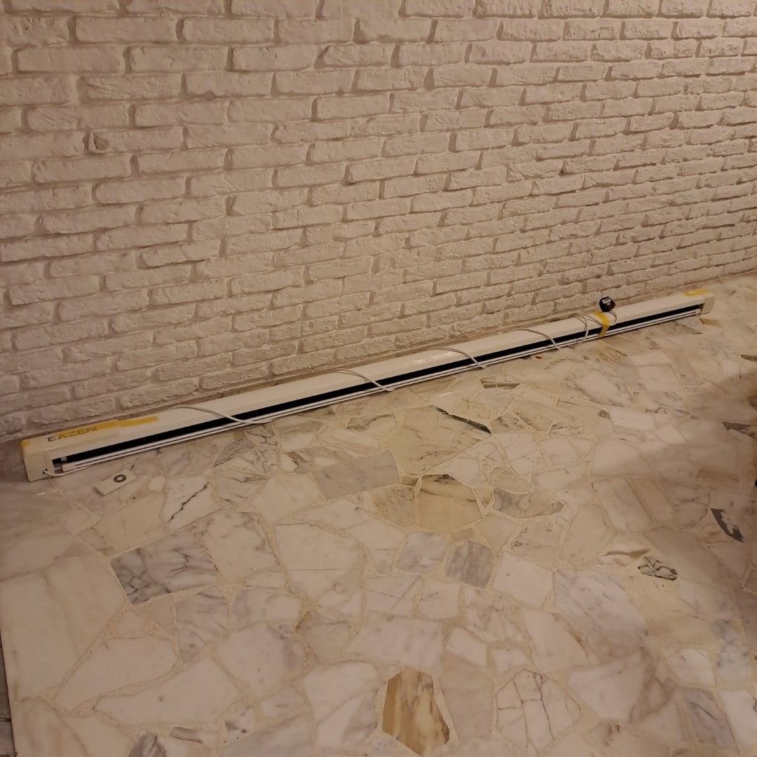 Exzen 100inch automated projector screen, TV & Home Appliances, TV ...