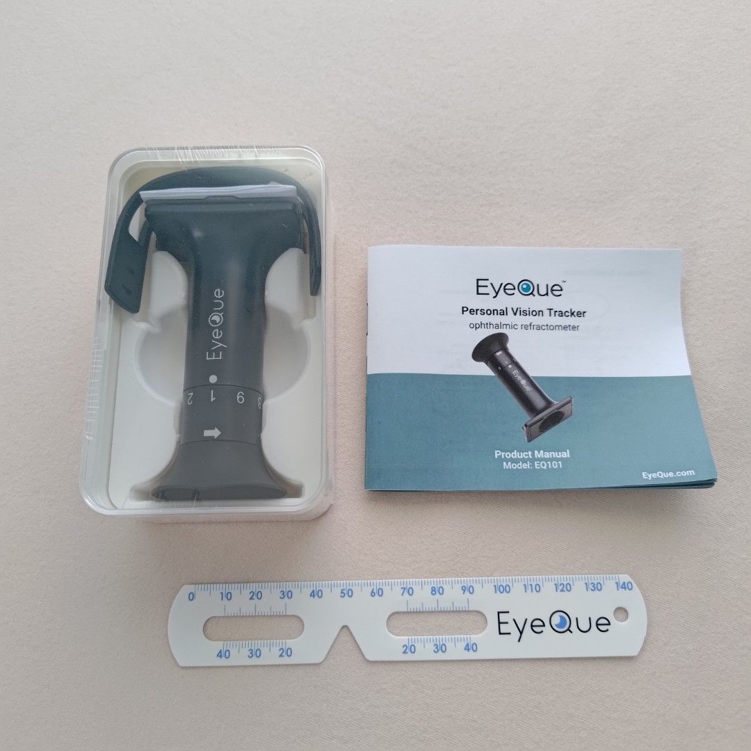 EyeQue Personal Vision Tracker, 健康及營養食用品, 健康監測儀和體重秤 - Carousell