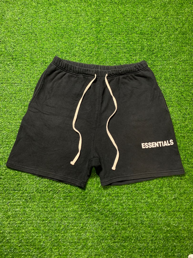 Fear Of God Essentials | Sweat Shorts | Black, Men's Fashion, Bottoms ...