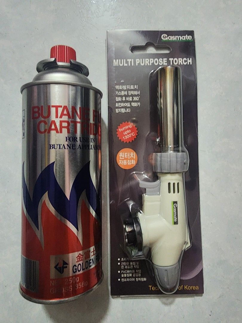 Gasmate Multi Purpose Torch - Free 1 Canister GOLDEN FUJI BUTANE GAS ...