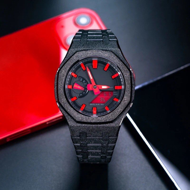 Gen4 Mod Kit for Casioak GA2100 GAB2100 GMAS2100 Modification Kit Bezel ...