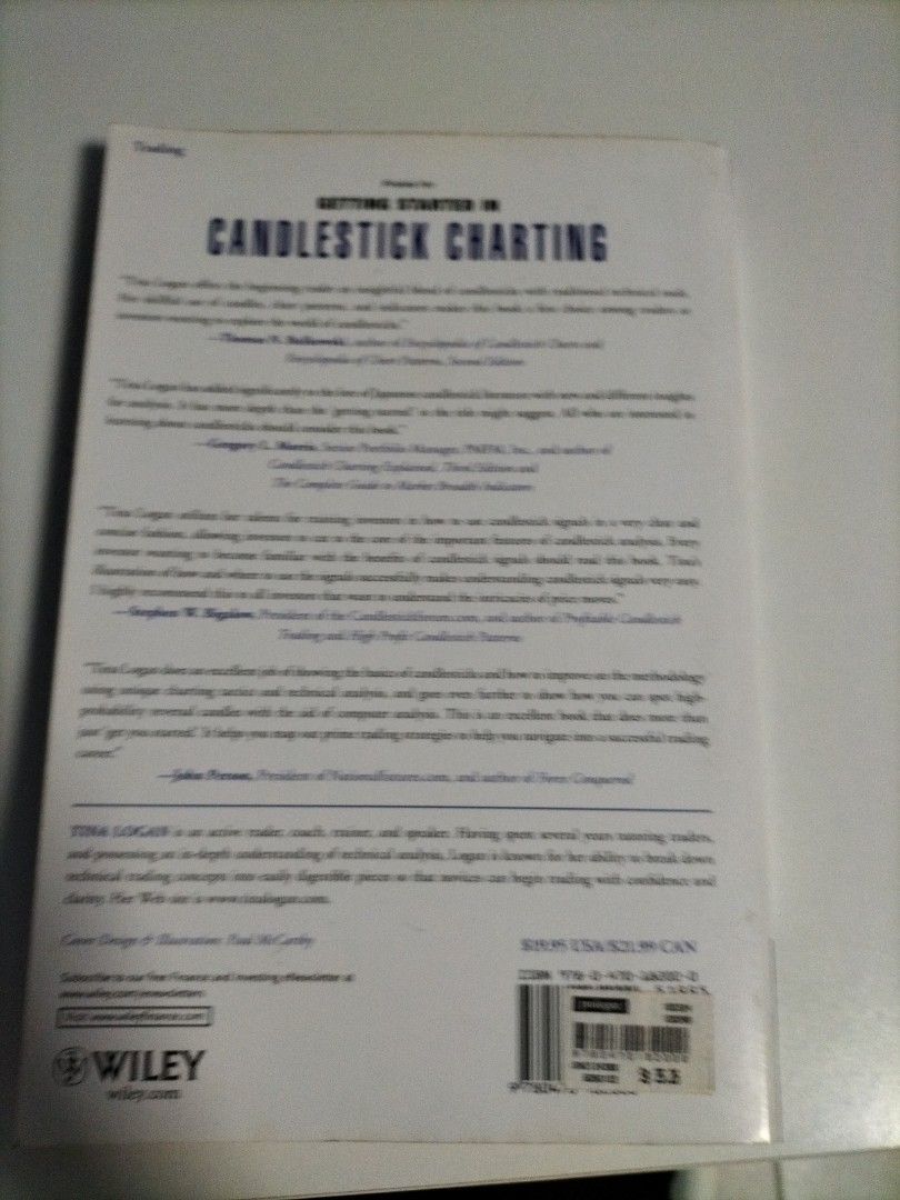 Getting started in Candlestick Charting by Tina Logan, Hobbies & Toys ... Getting started in Candlestick Charting by Tina Logan, Hobbies & Toys ...