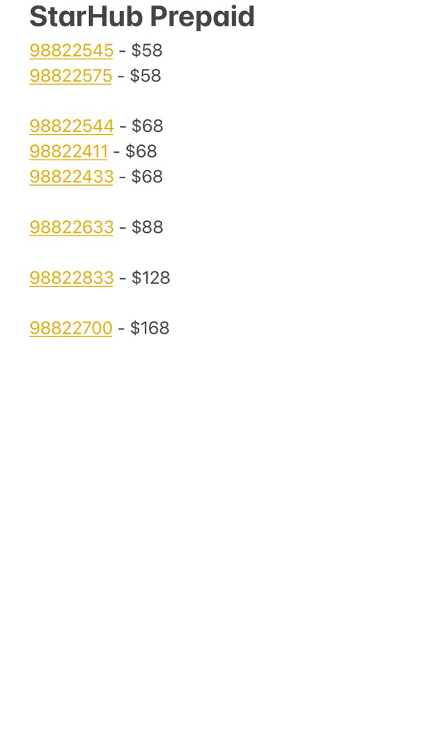 Golden Number $$$$$, Mobile Phones & Gadgets, Mobile & Gadget ...