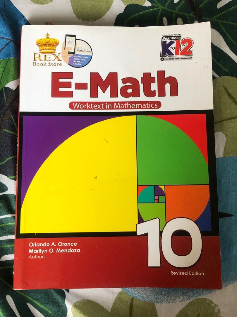 GRADE 10 MATH BOOK, Hobbies & Toys, Books & Magazines, Textbooks on ...