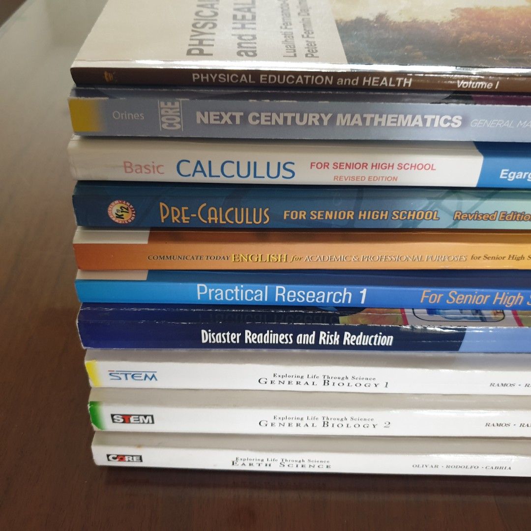 Grade 11 STEM books ( Homeschool SY 2022-2023), Hobbies & Toys, Books & Magazines, Textbooks on ...
