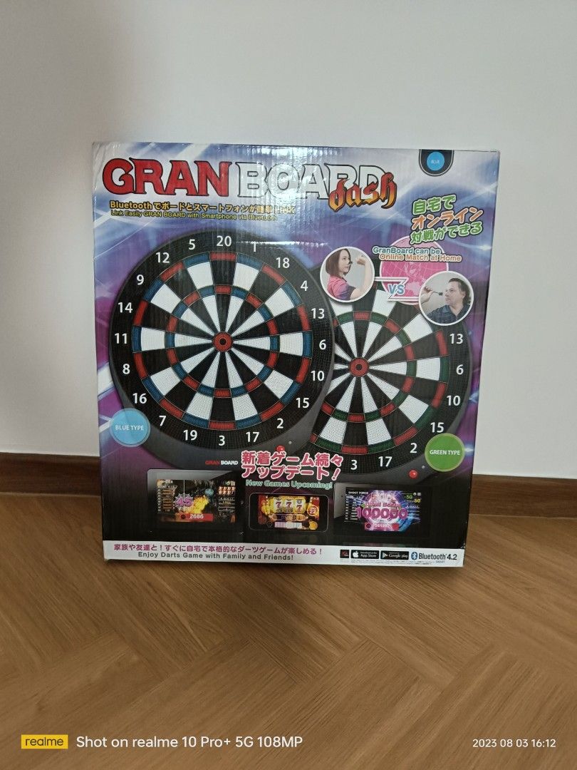 Gran Board Dash Granboard Dart Board from SGDARTS, Hobbies & Toys, Toys ...