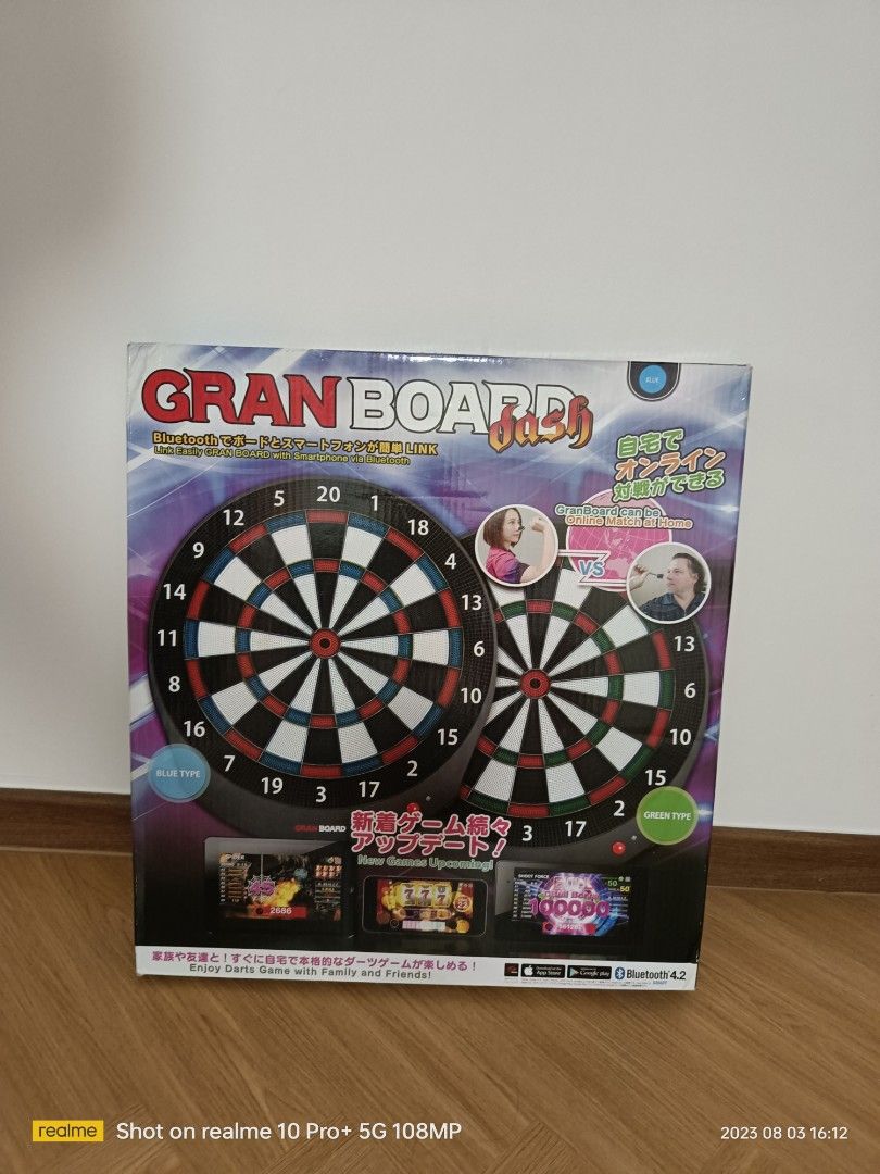 Gran Board Dash Granboard Dart Board from SGDARTS, Hobbies & Toys, Toys ...