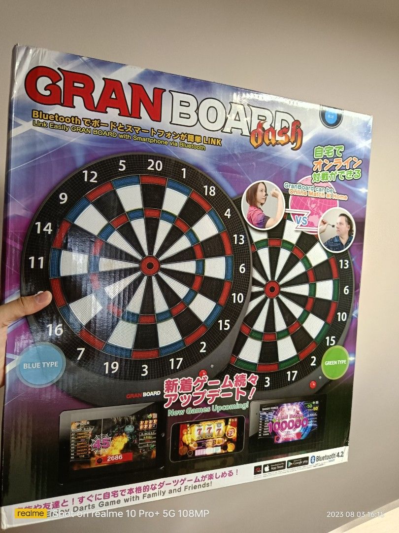 Gran Board Dash Granboard Dart Board from SGDARTS, Hobbies & Toys, Toys ...