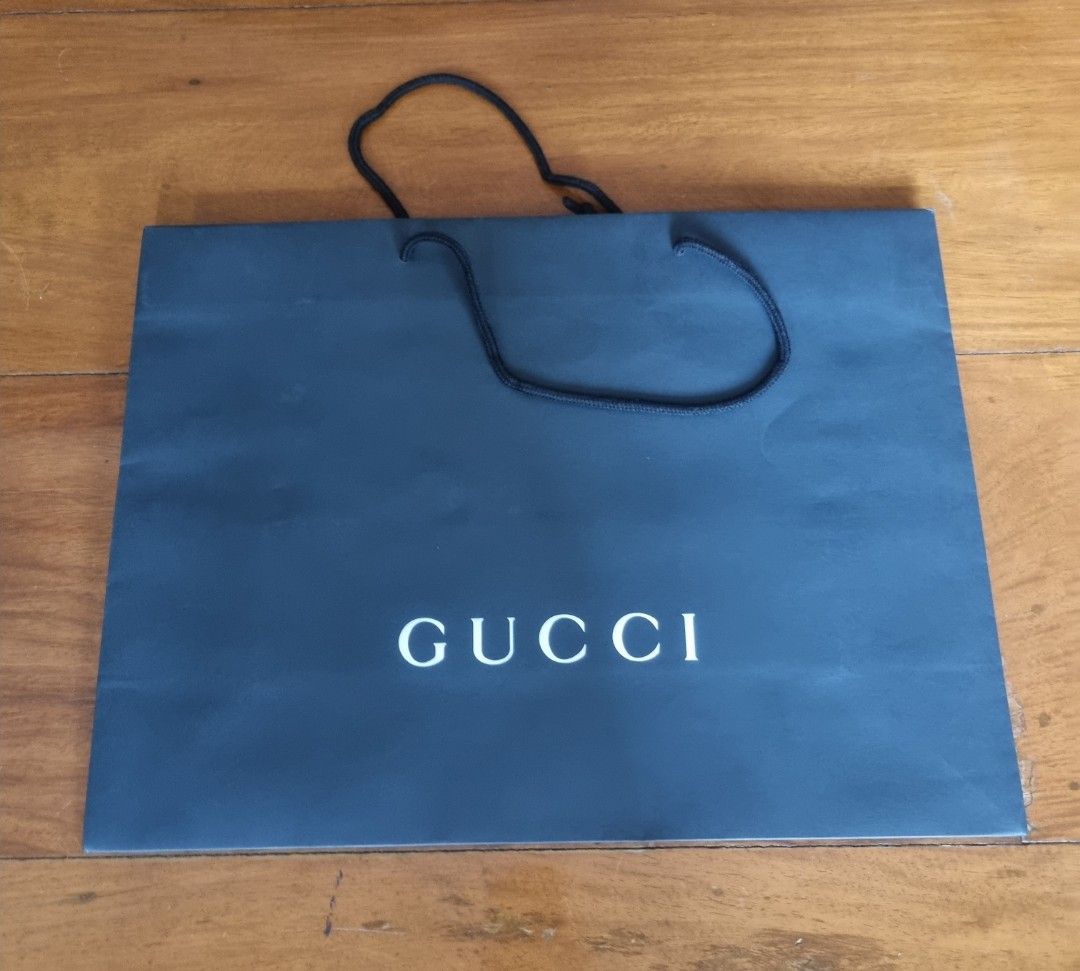 GUCCI PAPER BAG on Carousell