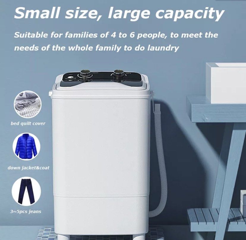 Hamle Washing Machine 8KG, TV & Home Appliances, Washing Machines and ...