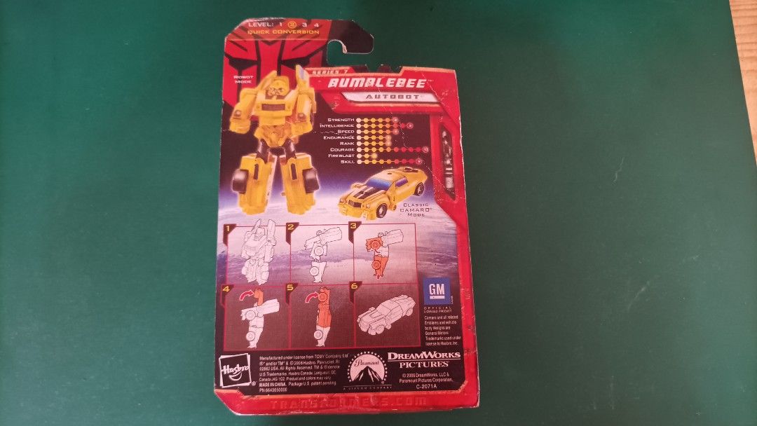 Hasbro Transformers 1 Legends Class Bumblebee, Hobbies & Toys, Toys ...