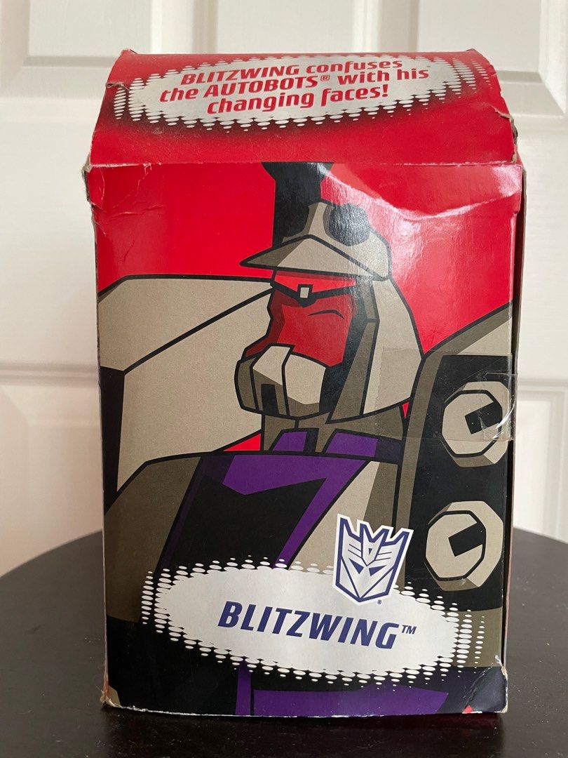 Hasbro Transformers Animated Voyager Class Blitzwing Action Figure ...