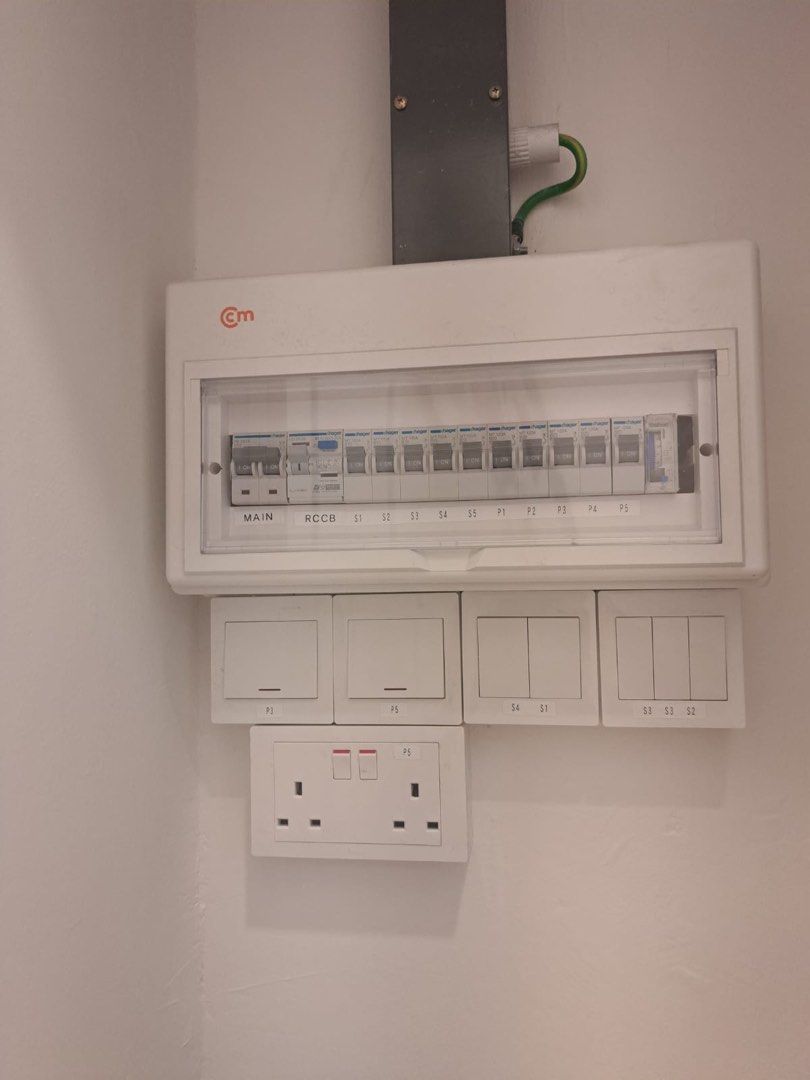 Hdb electrical and lighting services/electrical services/Home Rewiring ...