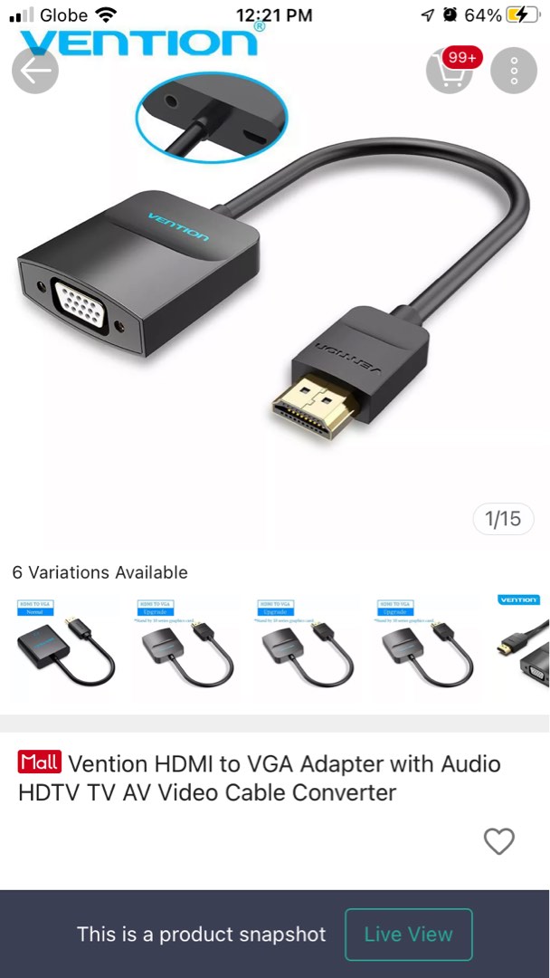 Hdmi to vga adapter, Mobile Phones & Gadgets, Mobile & Gadget ...