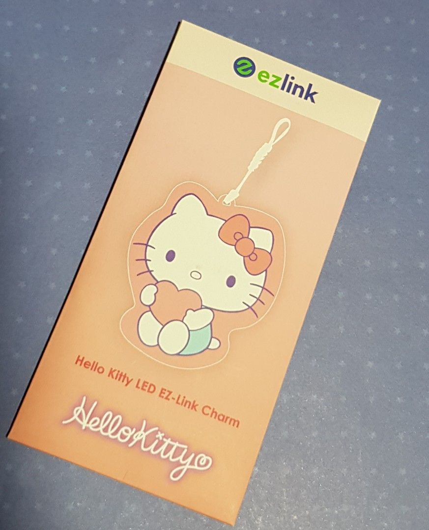 Hello Kitty LED SimplyGo Ez-Link Charm, Hobbies & Toys, Travel, Travel Essentials & Accessories ...