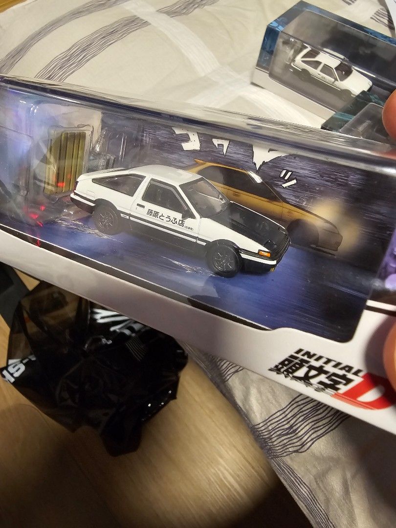 Hobby Japan initial D ae86 set 1/64 car, Hobbies & Toys, Toys & Games ...