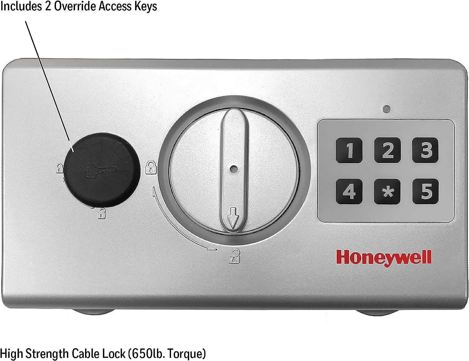 Honeywell Safes & Door Locks - 6110 Large Fire Resistant Steel Security ...