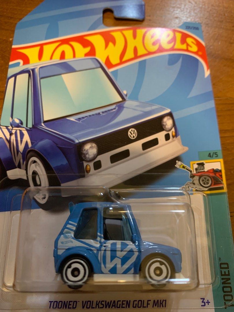 Hot Wheels Tooned Volkswagen Golf MK1, Hobbies & Toys, Toys & Games on ...