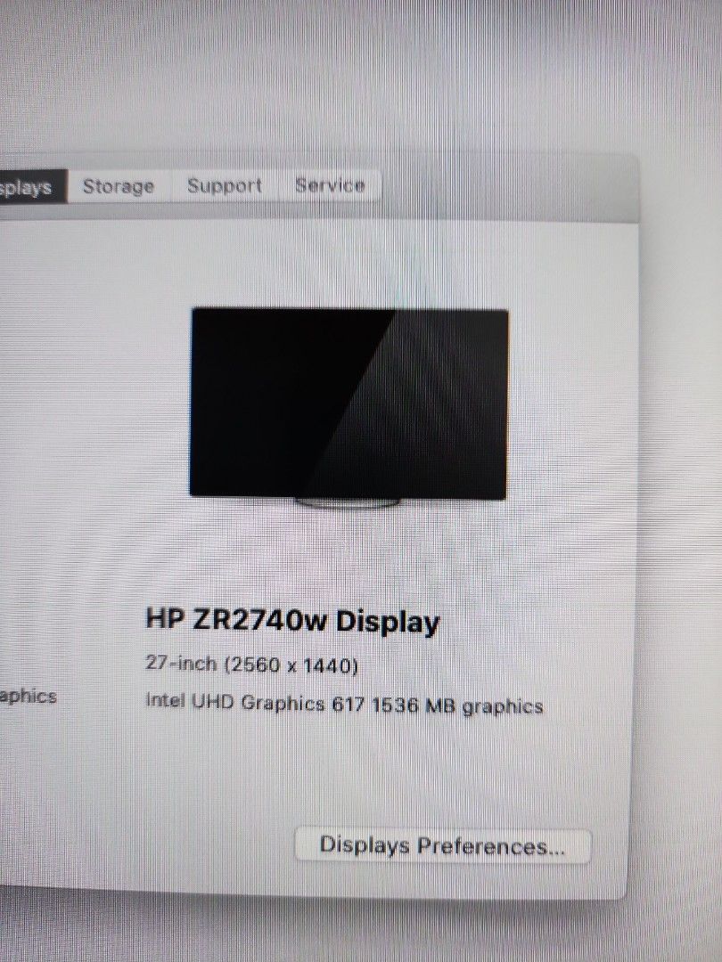 Hp zr2740w QHD 1440p monitor, Computers & Tech, Parts & Accessories ...