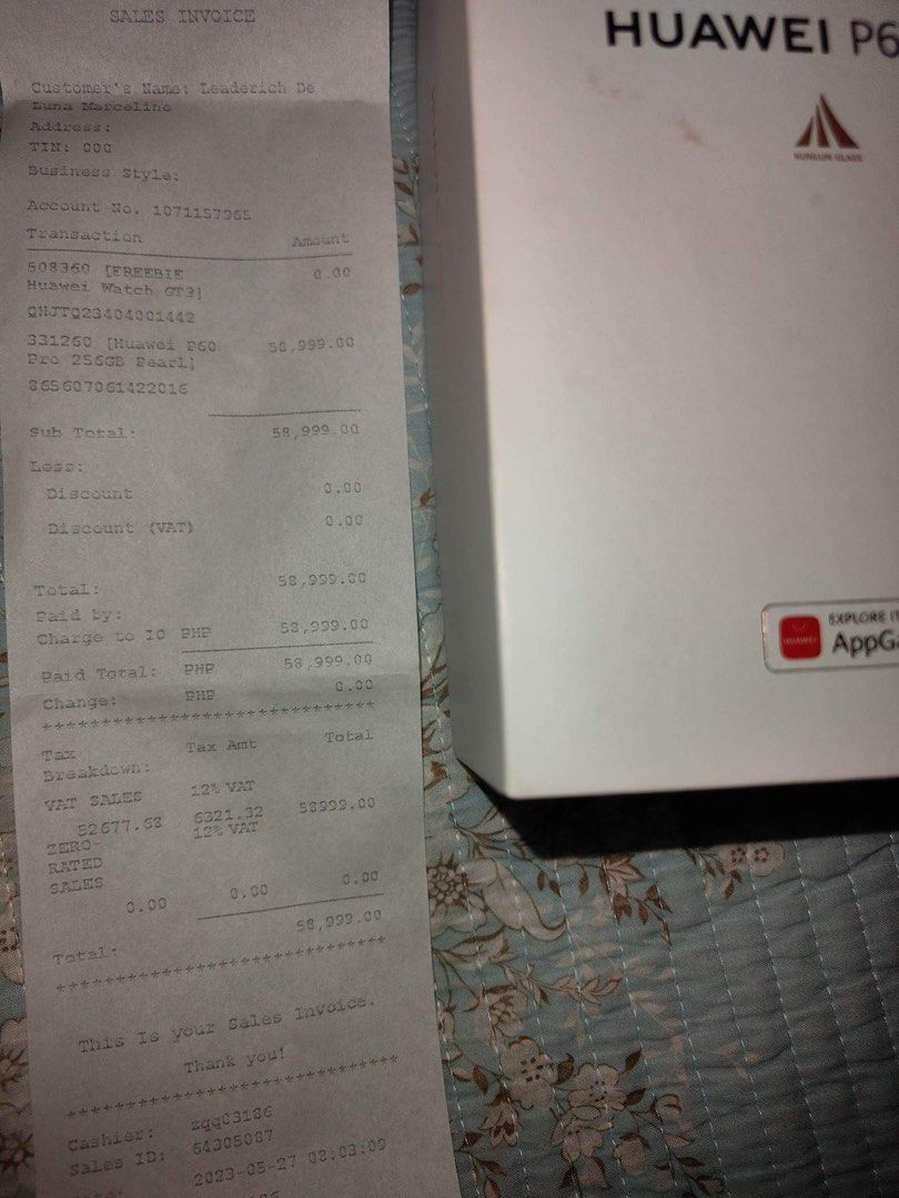 Huawei P60 Pro 8/256gb 2 months Old with receipt!, Mobile Phones & Gadgets, Mobile Phones ...