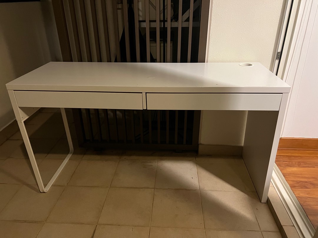 IKEA Study Table, Furniture & Home Living, Furniture, Tables & Sets on ...