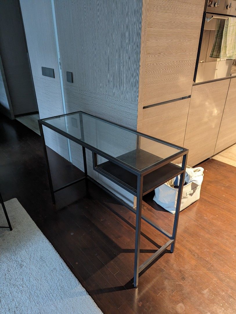 IKEA VITTSJO LAPTOP TABLE, Furniture & Home Living, Furniture, Tables ...