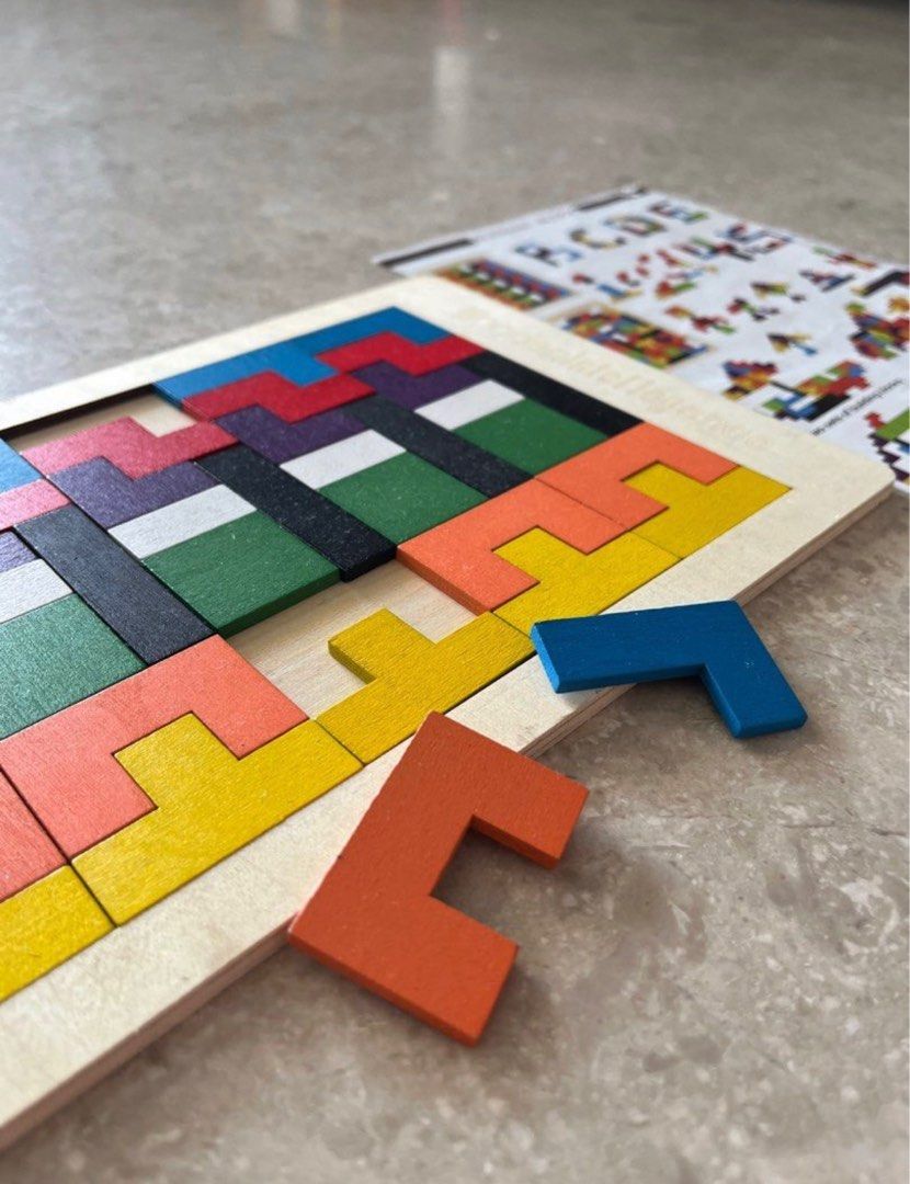 [IKEA] Wooden Blocks | Wooden Puzzles & Blocks, Hobbies & Toys, Toys ...