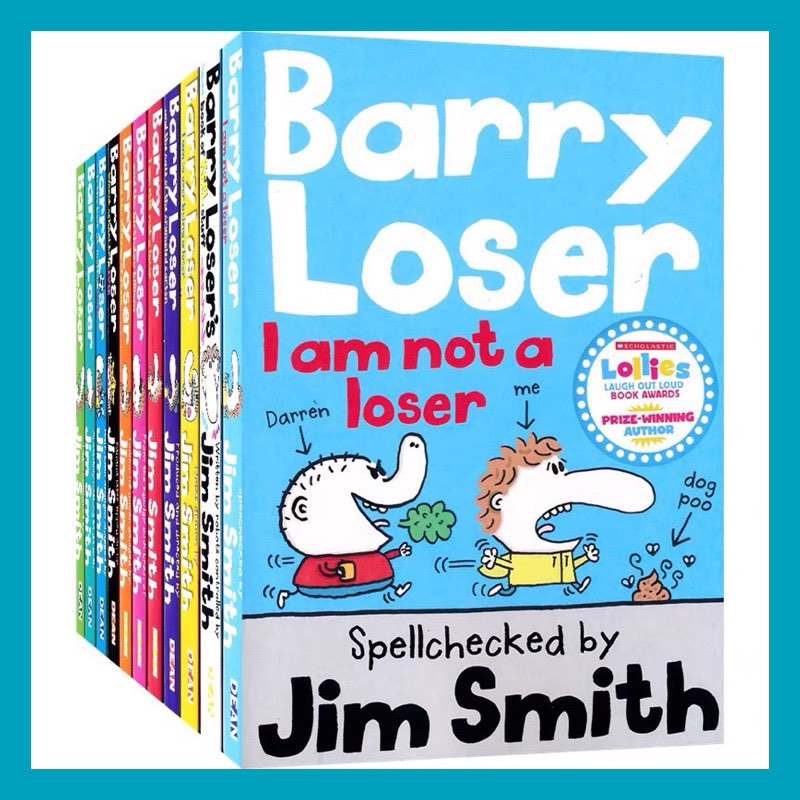 【In Stock】 Barry Loser 11 books collection, 興趣及遊戲, 書本 & 文具, 小朋友書 ...