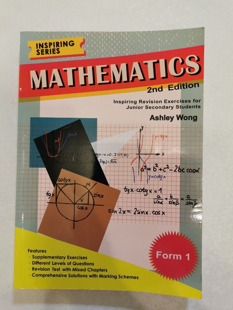 Inspiring Series Mathematics Form 1 Exercise, 興趣及遊戲, 書本 & 文具, 教科書 ...