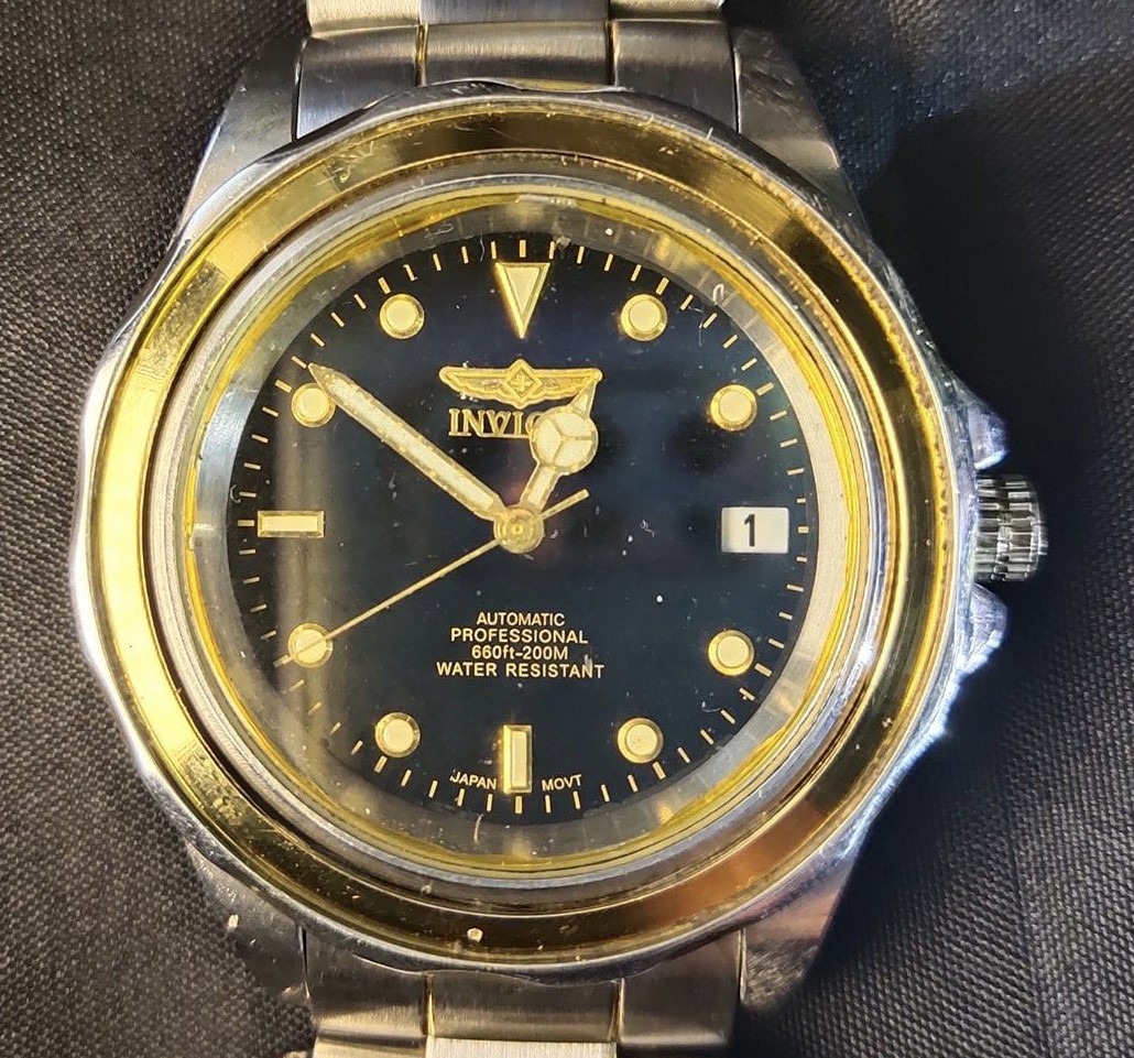 Invicta 200M Pro Diver's Men's Watch Exhibition Caseback Stainless ...
