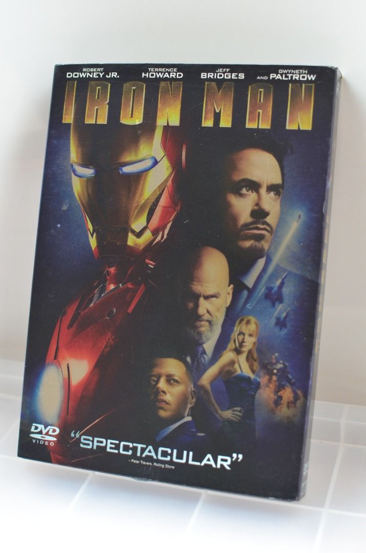 IRON MAN - ORIGINAL DVD on Carousell