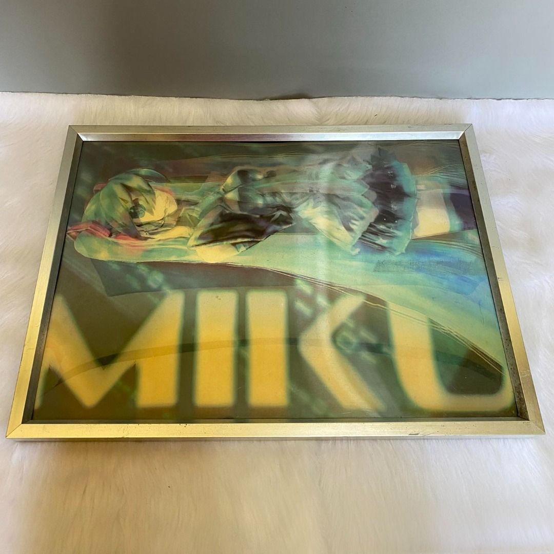 Japan Anime Miko 3D Wall Frame on Carousell