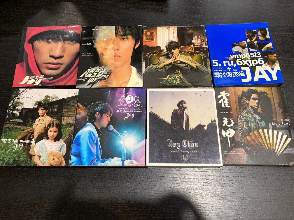 Jay Chou CD Albums Set, Hobbies & Toys, Memorabilia & Collectibles, Fan ...