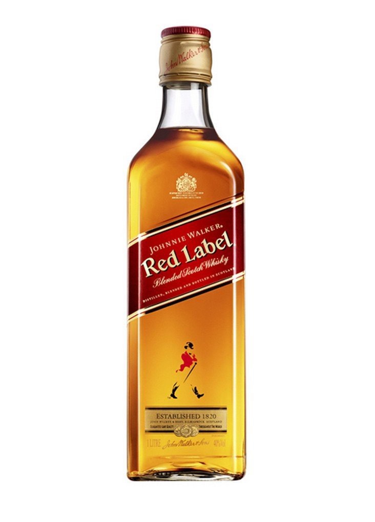 Johnnie Walker Red Label, Food & Drinks, Alcoholic Beverages on Carousell