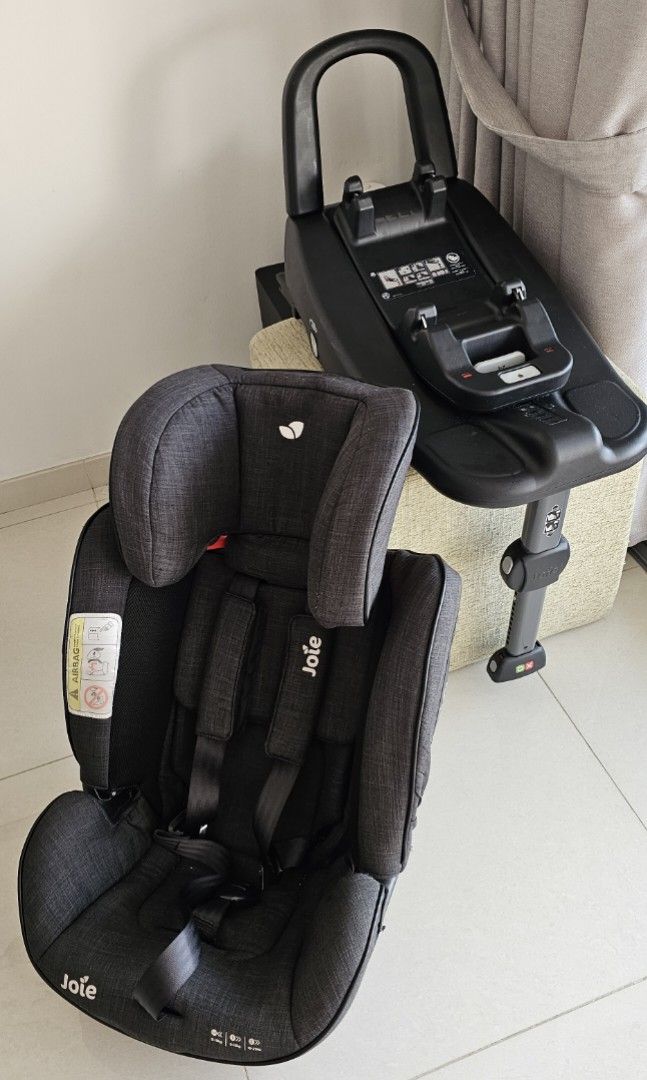 Joie ISOFIX Stages Car Seat with Infant Insert, Babies & Kids, Going Out, Car Seats on Carousell