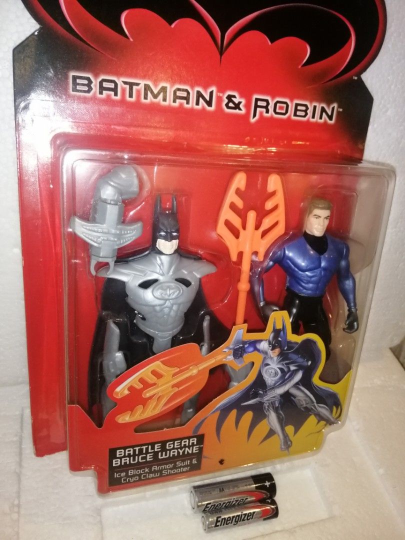 Kenner Batman and Robin Battle Gear Bruce Wayne (MISB) vintage 90s toys ...