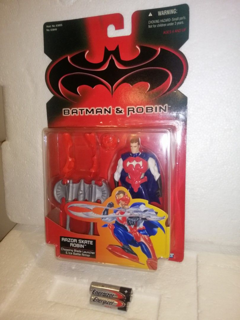 Kenner Batman and Robin Razor Skate Robin (MISB) vintage 90s toys figures, Hobbies & Toys, Toys ...
