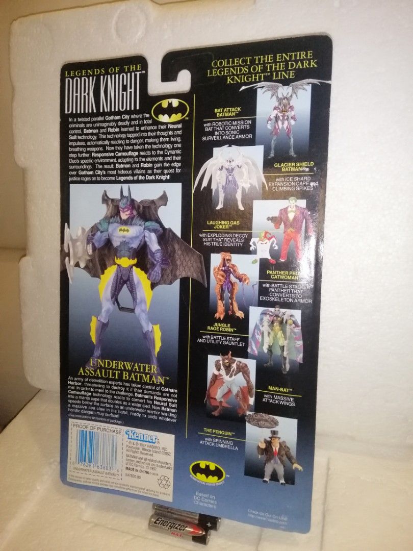 Kenner Batman Legend of The Dark Knight (MISB), Hobbies & Toys, Toys ...