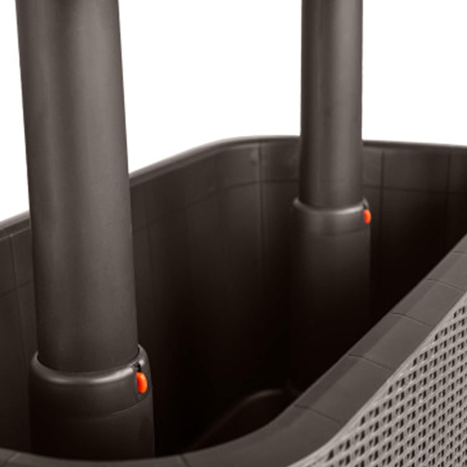 Keter Bevy Bar Indoor Outdoor 17 Gallon 2 in 1 Beverage and Snack ...