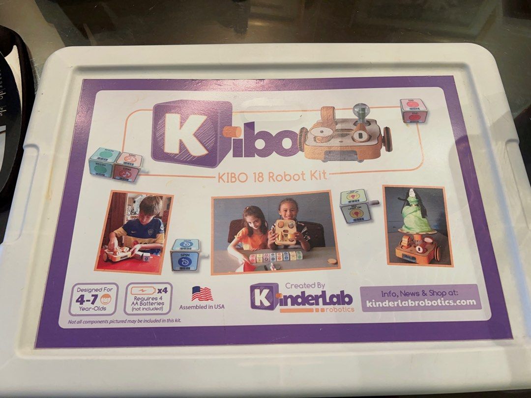 Kibo 18 Robot Kit by KinderLab, Hobbies & Toys, Toys & Games on Carousell