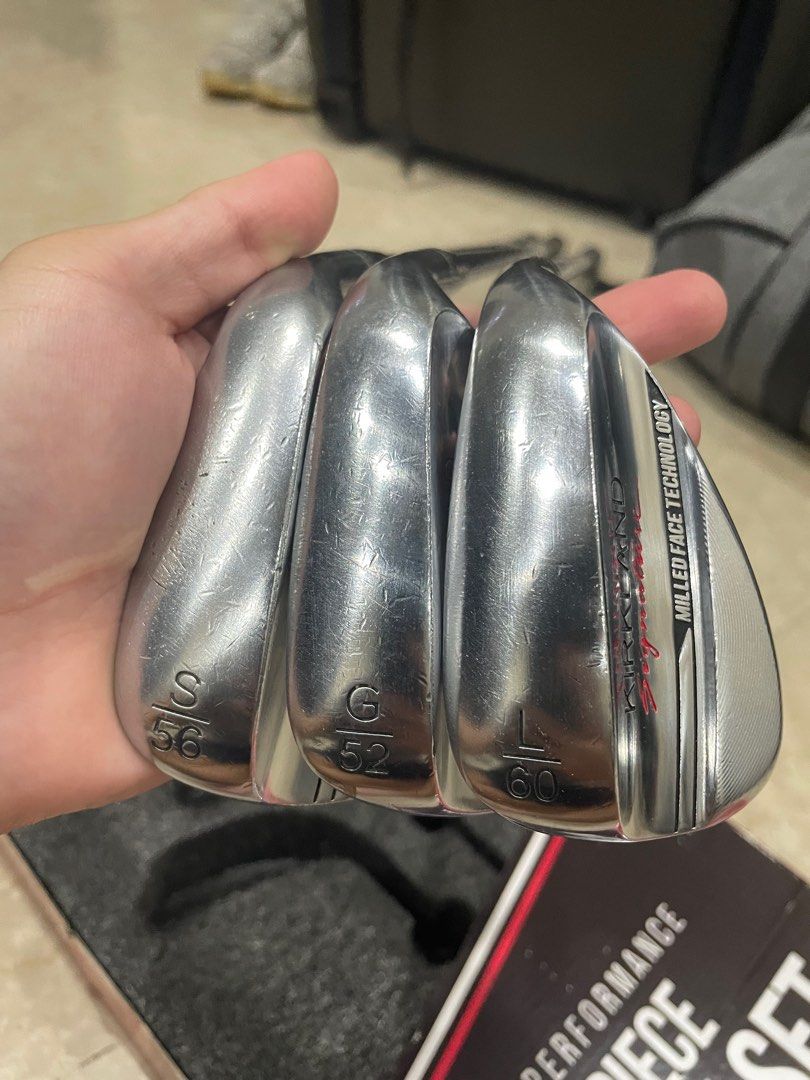 Kirkland Signature Wedges (Not a Vokey SM7, SM8, SM9, Taylormade Milled Grind, Cleveland CBX RTX ...