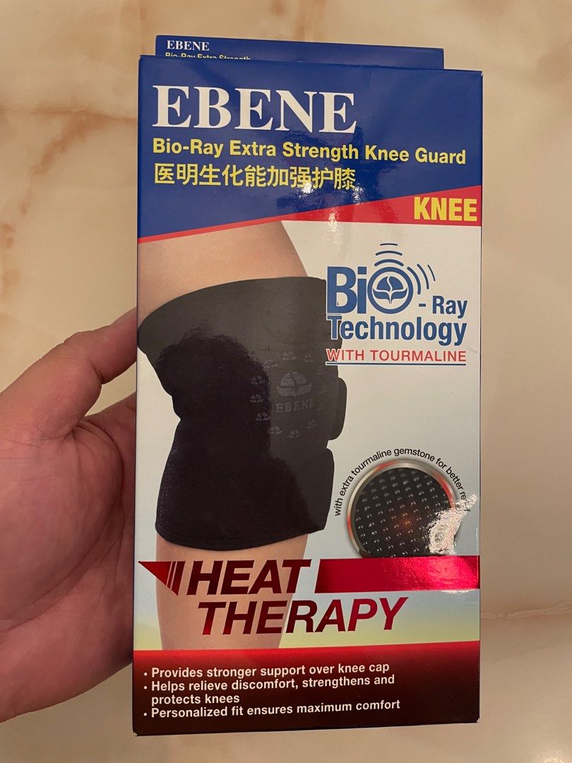 EBENE Knee support guard, Health & Nutrition, Braces, Support ...