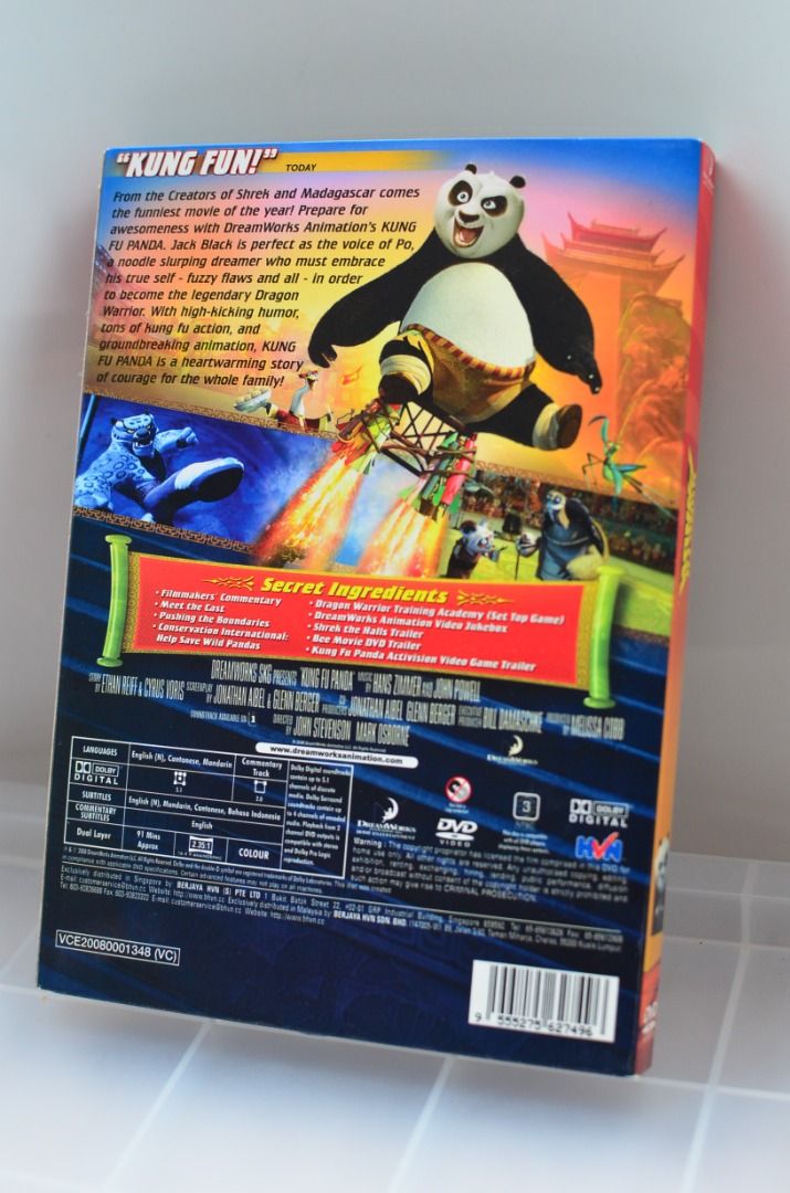 Kung Fu Panda Original Dvd On Carousell