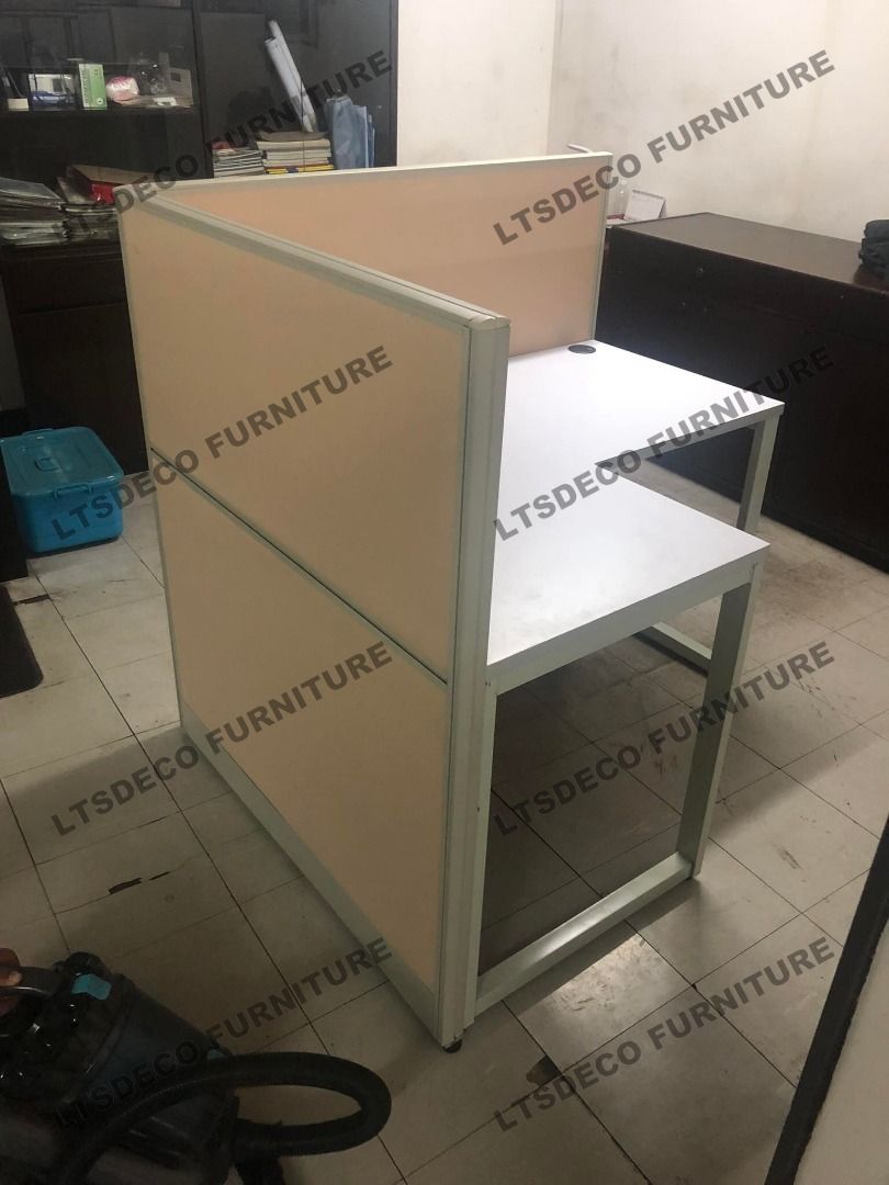 L TYPE TABLE MODULAR PARTITION OFFICE FURNITURE AND PARTITION ...