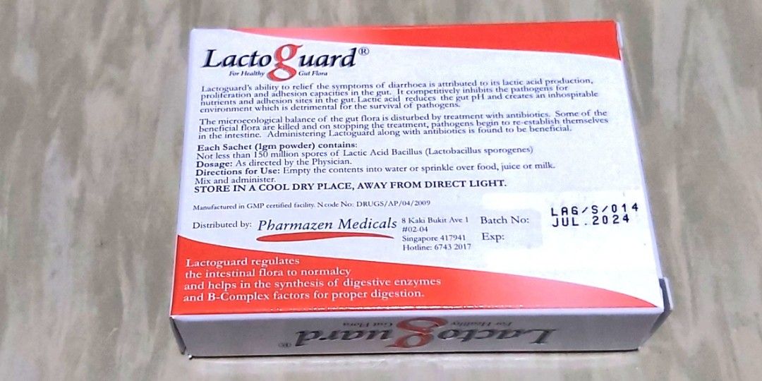 LactoGuard Probiotic, Health & Nutrition, Health Supplements, Vitamins ...