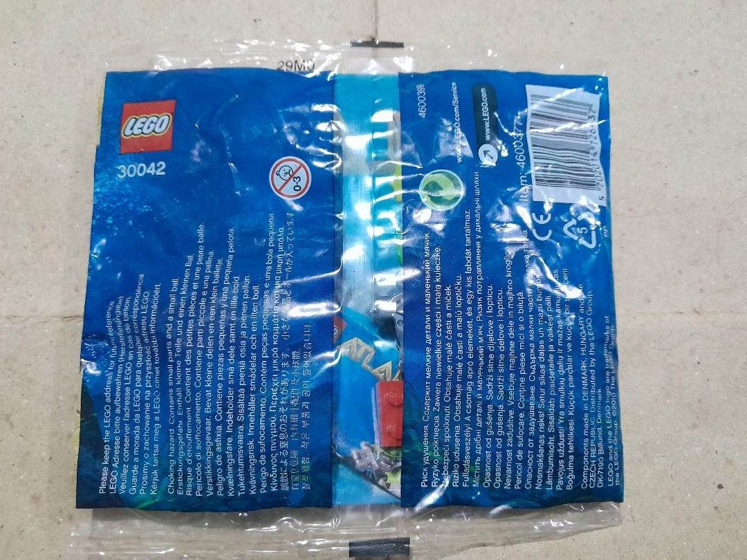LEGO: ATLANTIS Mini Submarine #30042 Polybag Brick Building Toy with ...