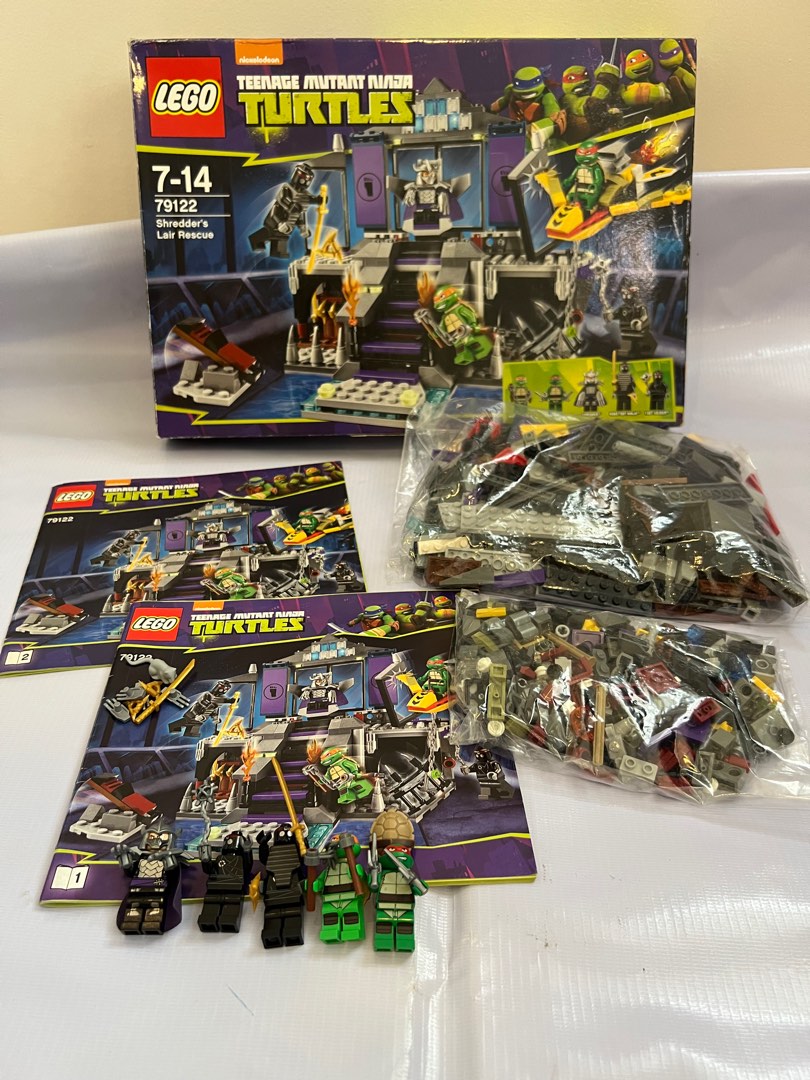 Lego Teenage Mutant Ninja Turtles Shredders Lair Rescue on Carousell
