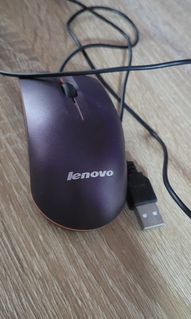 Lenovo USB Mouse Computers Tech Parts Accessories Mouse Mousepads On Carousell